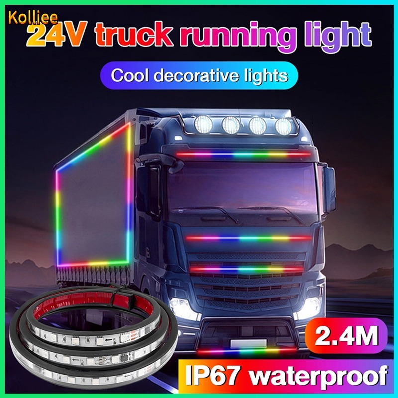 Truck Light 24V Strobe Running Streamer Led strip lights Dynamic ...