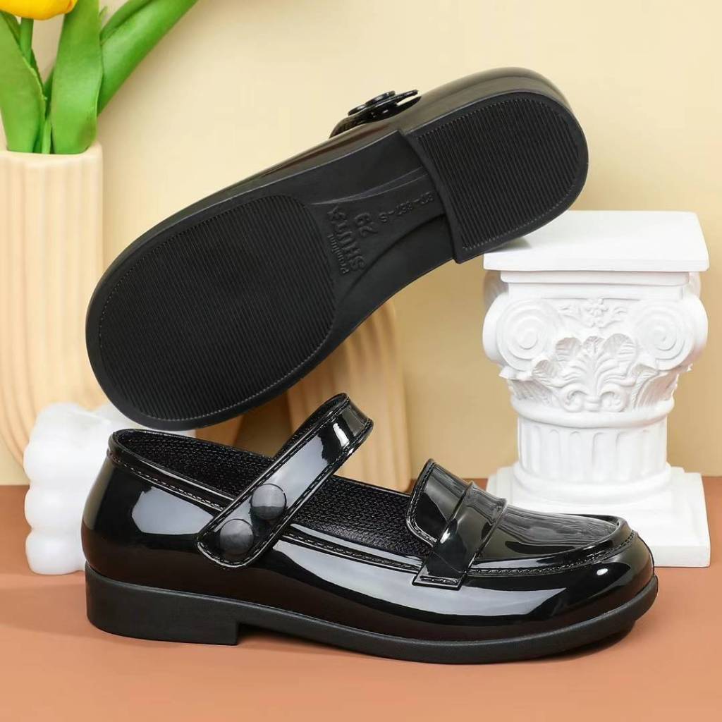 Shuta 2024 new style premium black shoes(LJ667) | Shopee Philippines