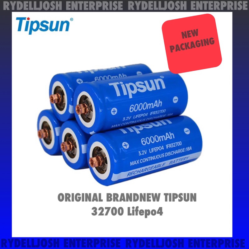 Tipsun Original Screw 32650/32700 lifepo4 battery 6000mah 3.2V ...
