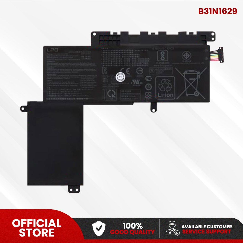 LPO Laptop Battery B31N1629 For ASUS E203NAH ASUS E203 | Shopee Philippines