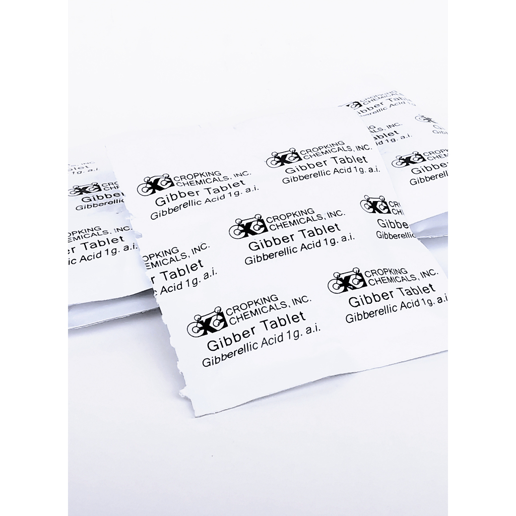 Gibber Tablet (Gibberellic Acid 1g) Plant Growth Regulator (sold per ...