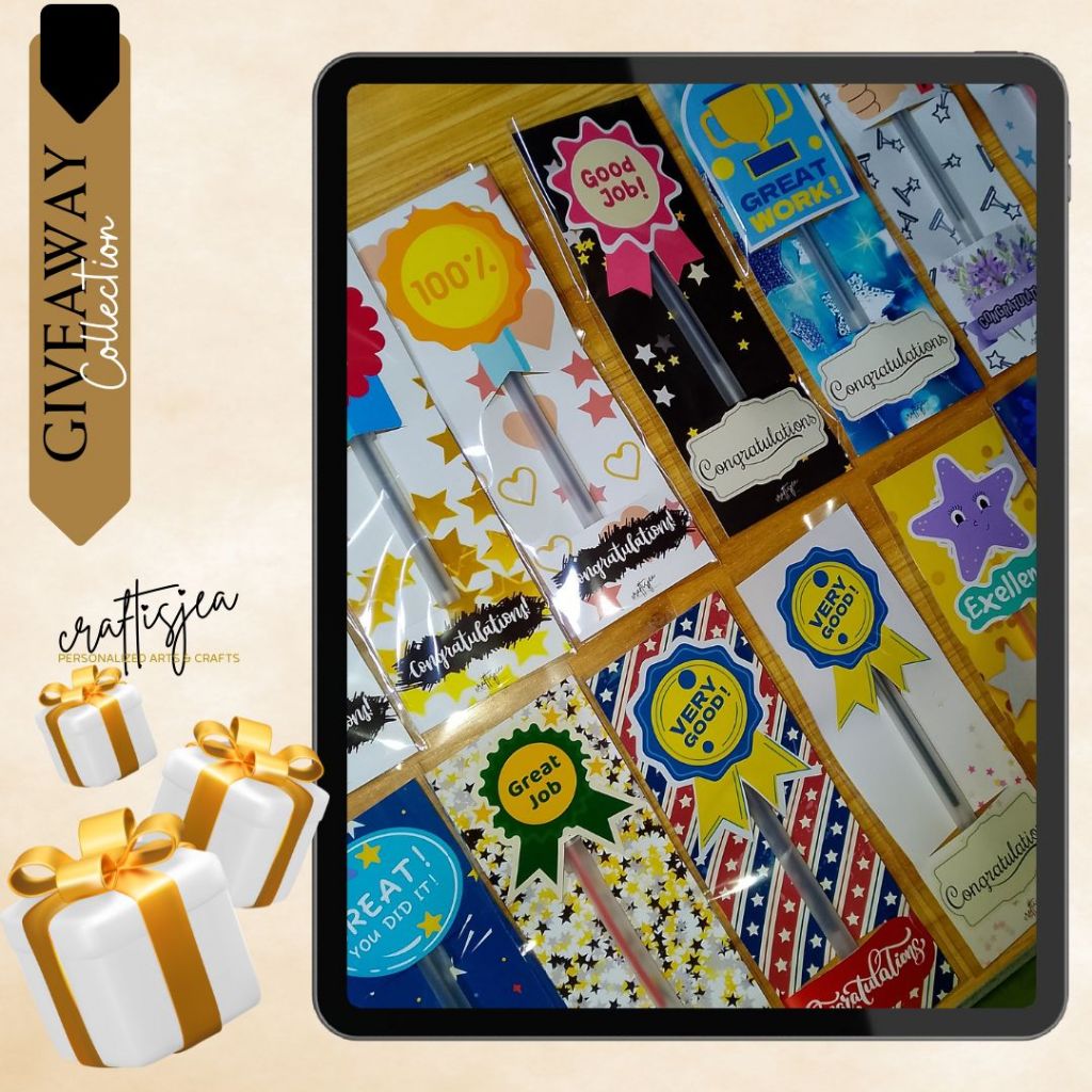 craftisjea GOOD JOB PEN GIVEAWAY | Shopee Philippines