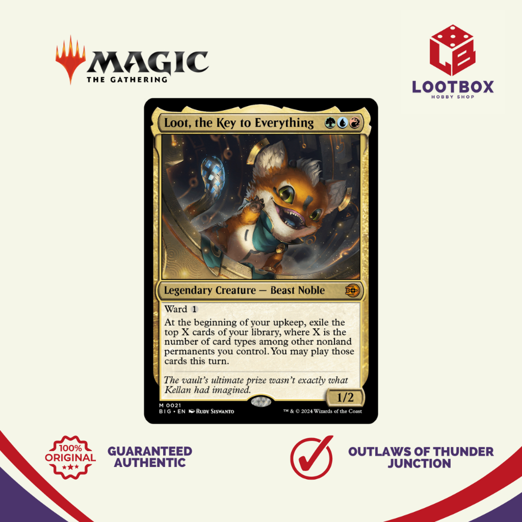 Magic the Gathering: Loot, the Key to Everything (Mythic Rare ...