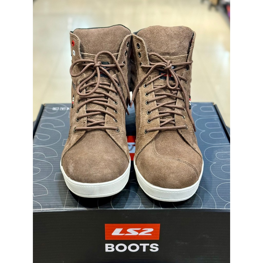 LS2 Riding Boots - Downtown Man WATERPROOF (Taupe) | Shopee Philippines
