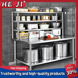 304 Stainless table kitchen console packing table furniture Double ...