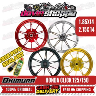 New OKIMURA CNC MAGS FOR CLICK 125 / CLICK 150 (4HOLES) FREE PITO ...