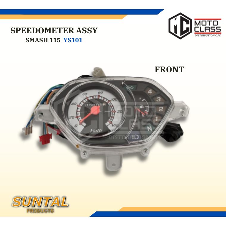 SUNTAL SPEEDOMETER ASSY SMASH 115 YS101 | Shopee Philippines