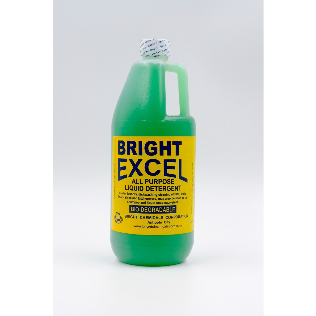 Bright Excel All Purpose Liquid Detergent (1 Liter) | Shopee Philippines