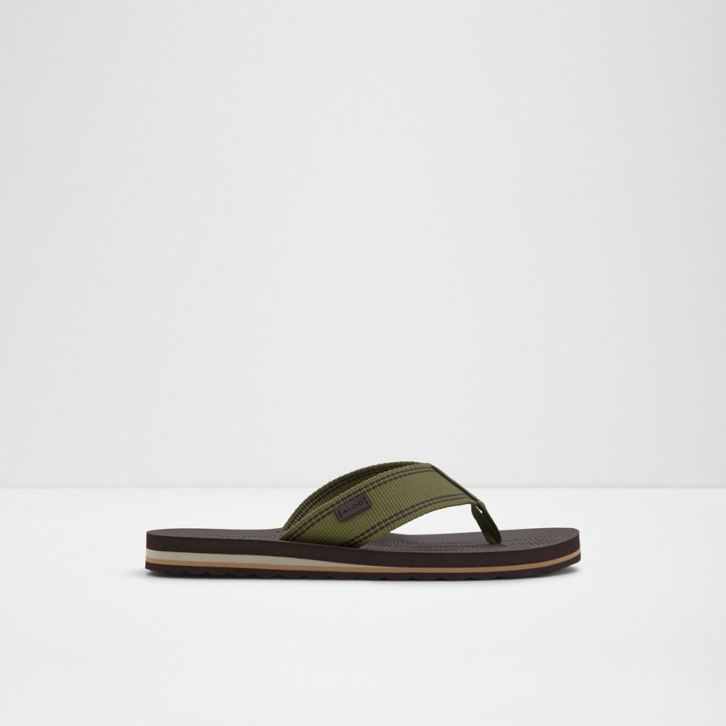 ALDO Burges Men's Flat Sandals - Khaki | Shopee Philippines