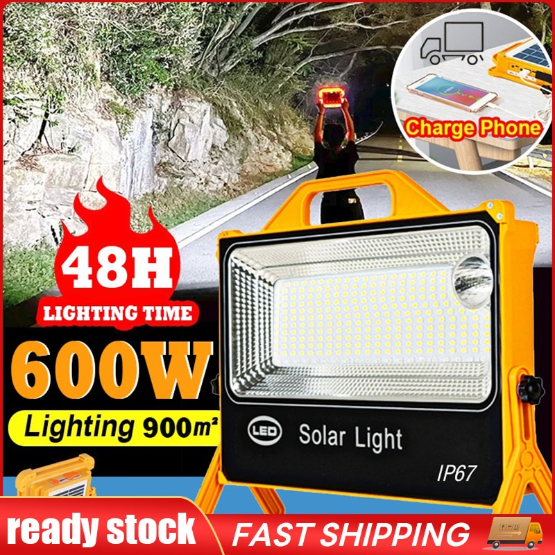 Solar Emergency Light Solar Light Outdoor Waterproof Solar LED Flood ...