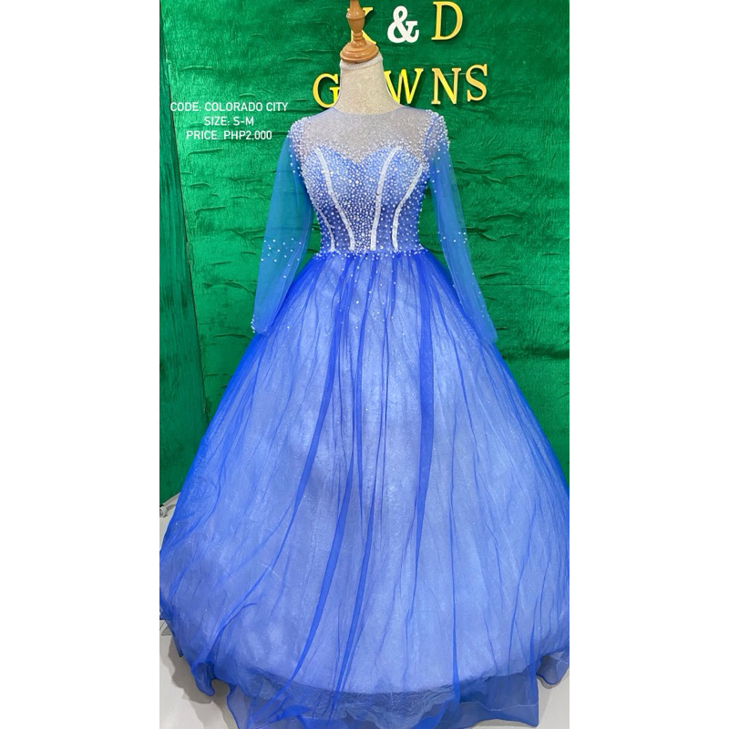 DEBUT GOWN (CODE: COLORADO CITY) | Shopee Philippines
