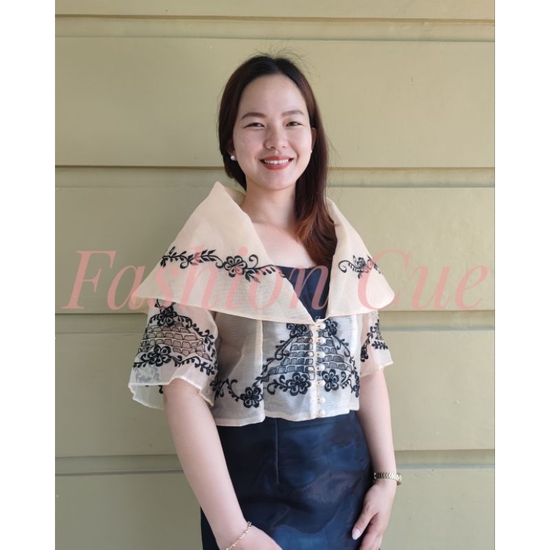 Maria Clara Filipiniana Cutwork | Shopee Philippines