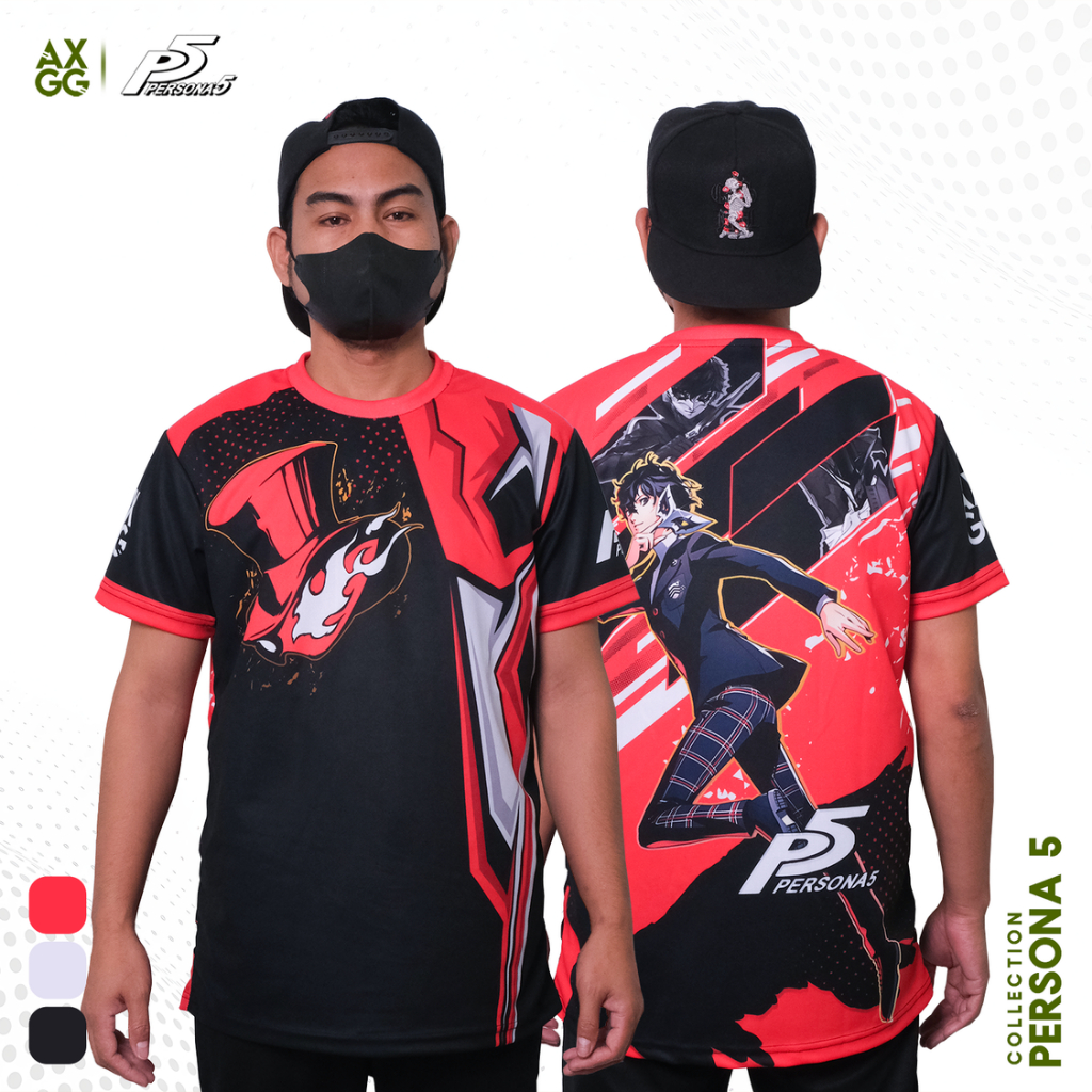 AXGG ' Persona 5 ' Gaming Shirt | Shopee Philippines