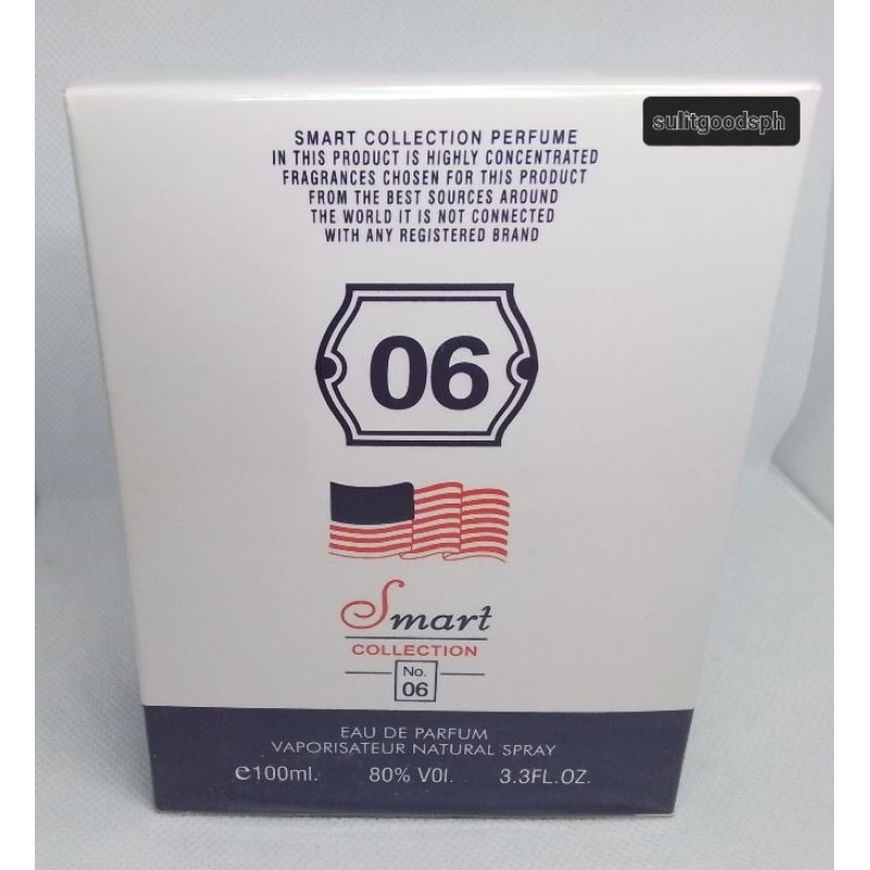 SMART COLLECTION PERFUME NO. 06 FOR MEN 100 ML EDP | Shopee Philippines
