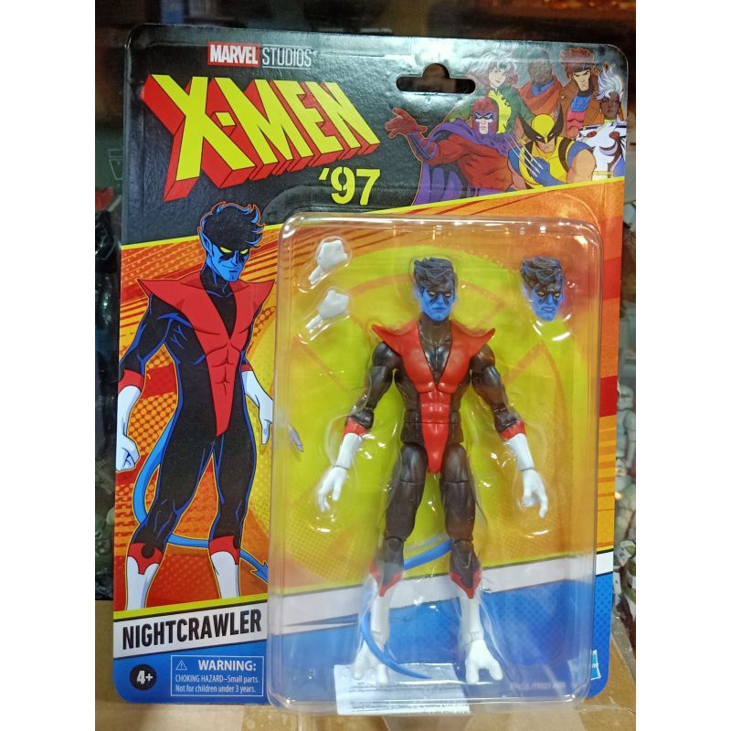 HASBRO MARVEL LEGENDS X-MEN '97 WAVE 2 - NIGHTCRAWLER ACTION FIGURE ...