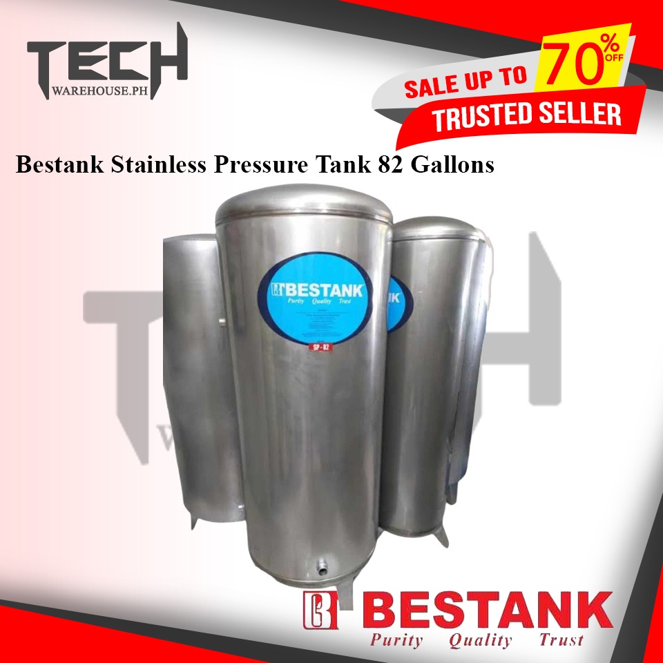 Bestank Original Stainless Pressure Tank 82 Gallons Gals | Shopee Philippines