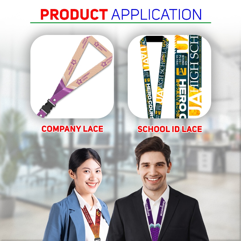 Sublimation Printable ID Lanyard for ID Lace Making (50 yards per roll ...