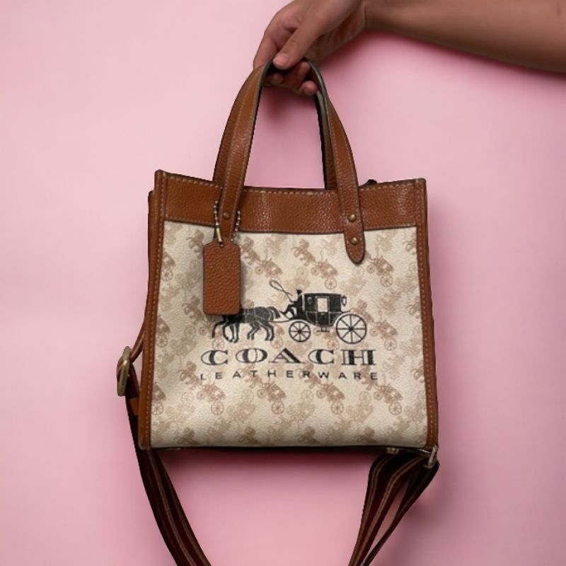 Coach Field tote 22 bag Small | Shopee Philippines