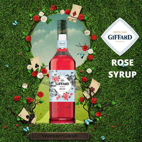 Giffard Rose Flavored Syrup 1 Liter | Shopee Philippines