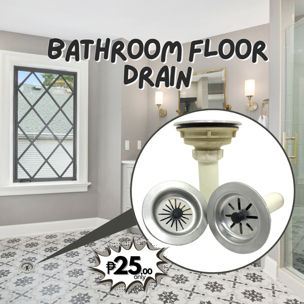 Bathroom 4.5"inch Round Floor Drain Set with Quick Release For Home ...