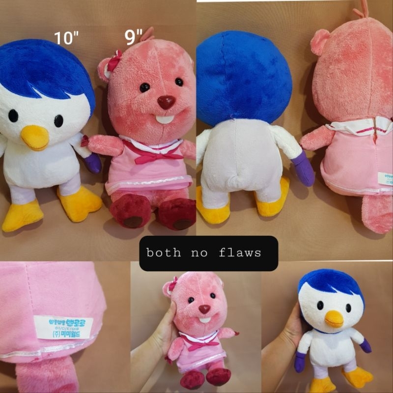 Pororo and friends eddy loopy crong petty poby hary plushies | Shopee ...