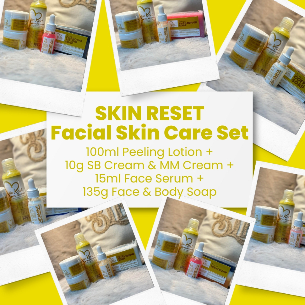 5in1 Skin Reset Facial Set (100ml Peeling Lotion + 10g SB & MM Cream ...