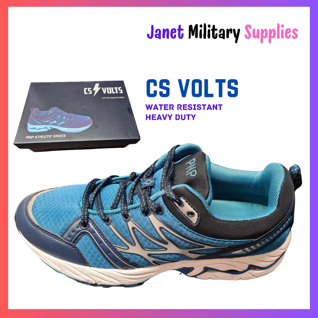 AUTHENTIC CS VOLTS PNP ATHLETIC SHOES HEAVY DUTY COLOR BLUE | Shopee ...