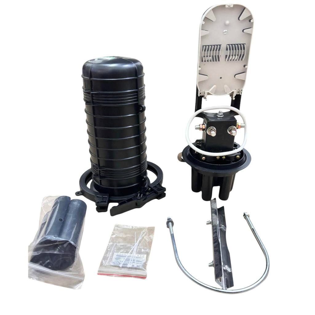 DOME TYPE FIBER CABLE JOINT BOX T9 12CORE, 24CORE AND 48CORE | Shopee ...