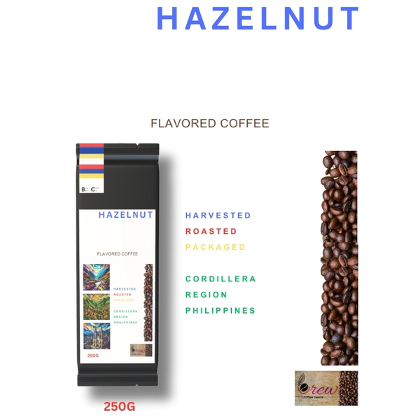 HAZELNUT Flavored Coffee Beans 250 grams | Shopee Philippines