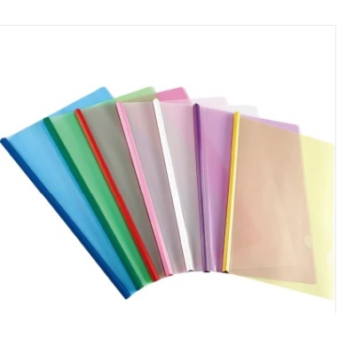 PCS TRANSPARENT SLIDING FOLDER SCHOOL SUPPLIES FILE BINDER | Shopee ...