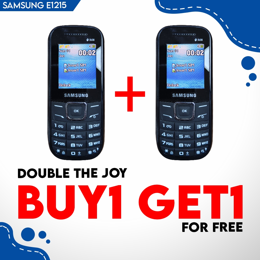 BUY 1 TAKE 1 E1215 B310E it2163 it5026 Dual Sim Basic Phone Keypad ...