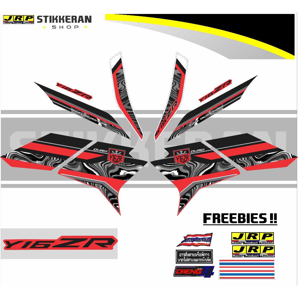 SNIPER 155 2024 LATEST STOCK DECALS (VIETNAM & MALAYSIA EDITION ...