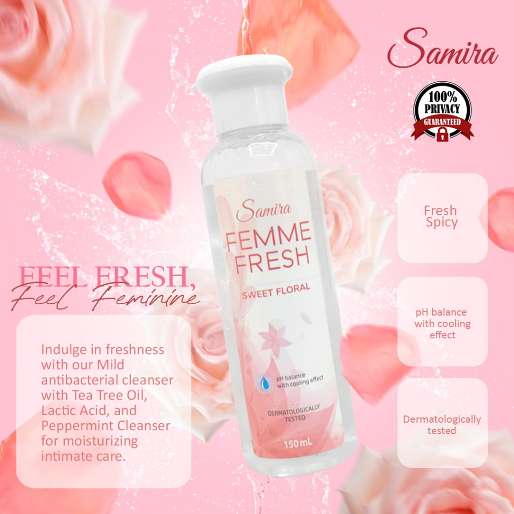 Midoko Samira Femme Fresh Bloom: Revitalizing Feminine Wash, Cleanser ...