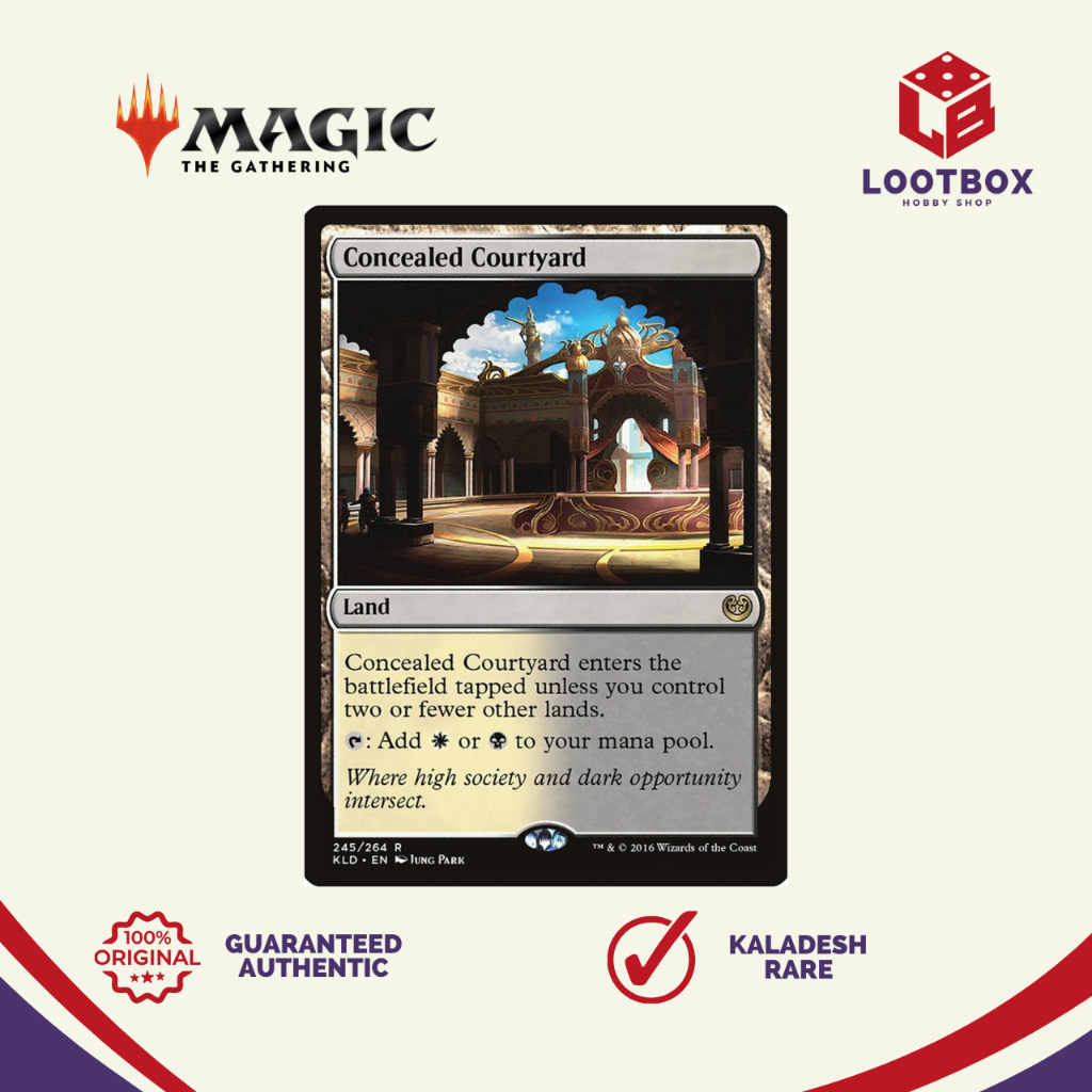 Magic the Gathering: Concealed Courtyard (Rare) - Kaladesh | Shopee ...
