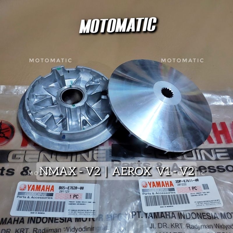 NMAX V2, AEROX V1-V2 | Pulley Set | B65-E7620-00 | 2DP-E7611-00 | Yamaha Genuine Parts | Shopee ...