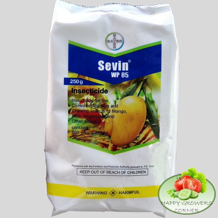 CARBARYL INSECTICIDE for Insects, Fleas and Ticks (50grams, 250grams ...