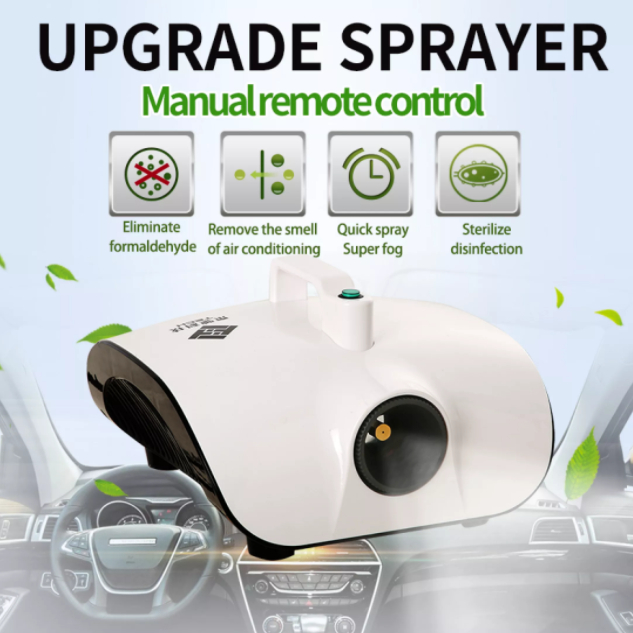 POWERFULL FOG MACHINE smoke disinfectant Anti Virus Sanitation Spray ...