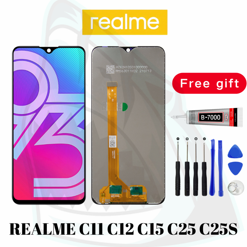 Realme C11 2020 2021 C12 C15 C25 C25s Lcd Lcd Display Screen Assembly