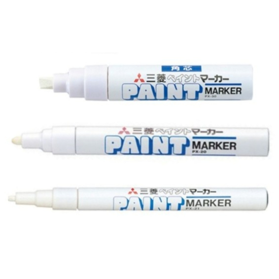UNI OIL-BASED PAINT MARKER - WHITE (PX-21/PX-20/PX-30) | Shopee Philippines