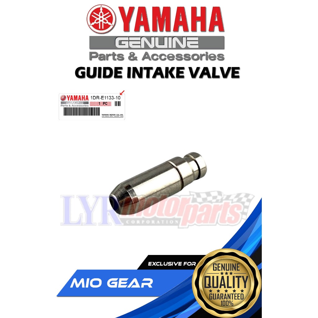 YAMAHA GENUINE VALVE GUIDE FOR MIO GEAR ( 1DR-E1133-10 ) | Shopee ...