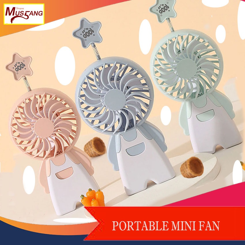 FY042X Rechargeable Mini Fan Hand-held Cute Mini Handy Rechargeable ...