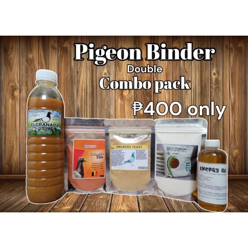 Pigeon feeds Double Combo pack | Shopee Philippines