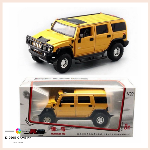 Hummer H2 Die-Cast Toy 1/32 1:32 Scale Model Collection Vehicle Car ...