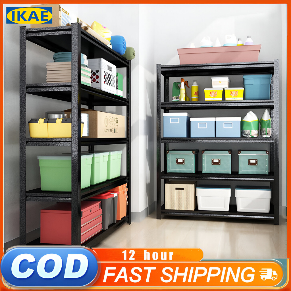 IKAE Tiers 6 Tiers Metal Rack Steel Shelfs adjustable Rack Organizer ...
