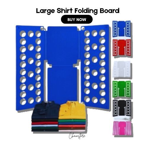 CHAINSTORE Clothes Folder Fast Folding Board | Shopee Philippines