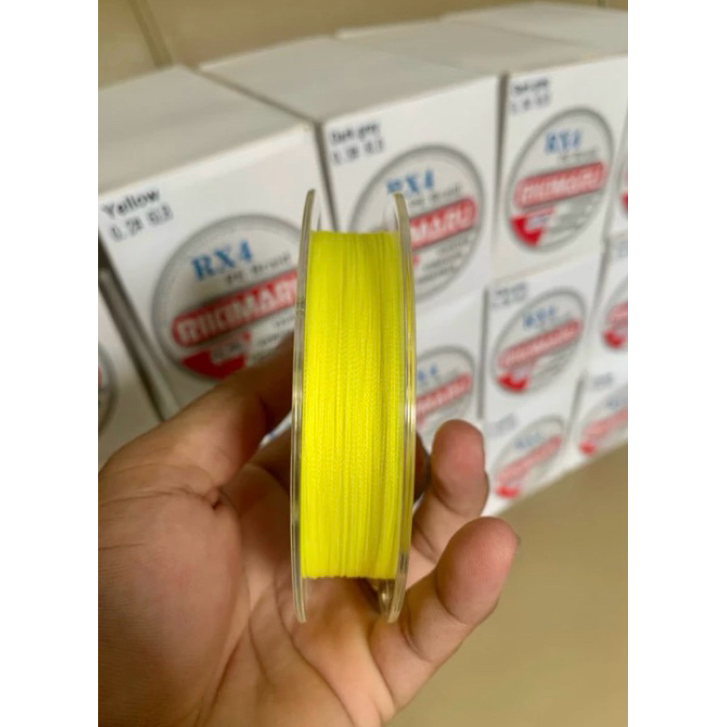 RIKIMARU “150m/300m RX4” Fine 6LB -8LB PE Braided Fishing Line | Shopee ...