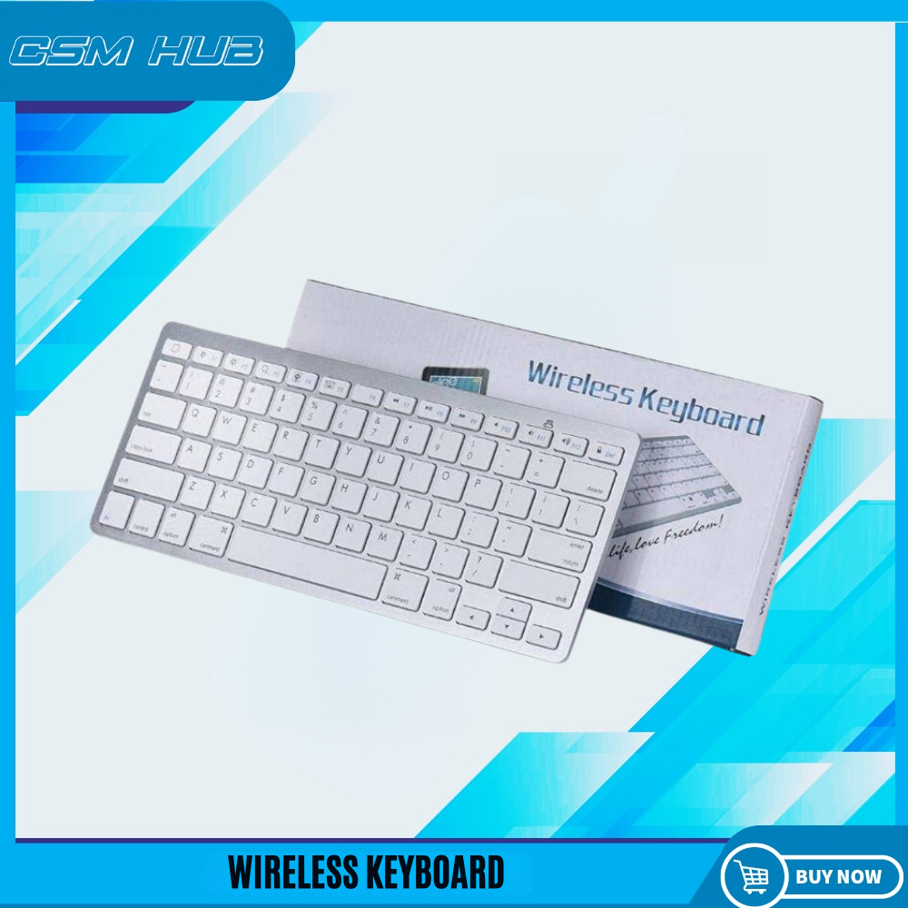 CSM Hub Wireless Bluetooth Keyboard For Mobile Phone And PC | Shopee ...