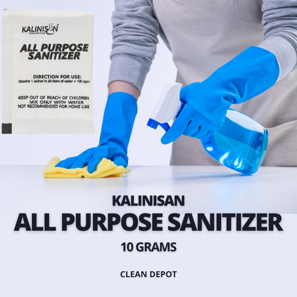 Kalinisan All Purpose Sanitizer APS Powder Sachet 10 Grams | Shopee ...