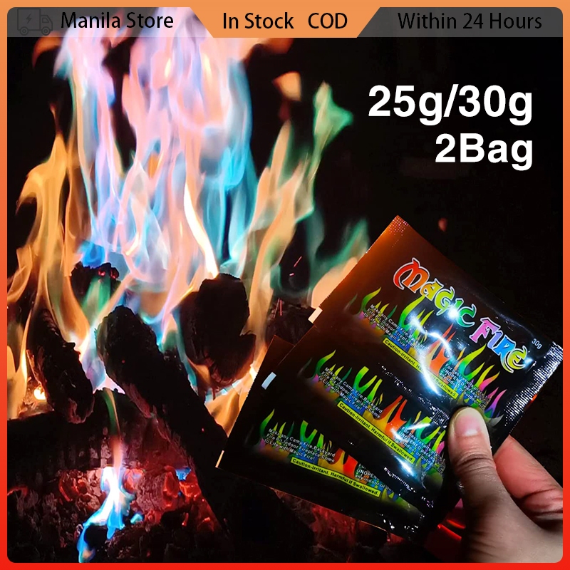 50g/60g Mystical Fire Colorful Flames Color Changing Powder for ...