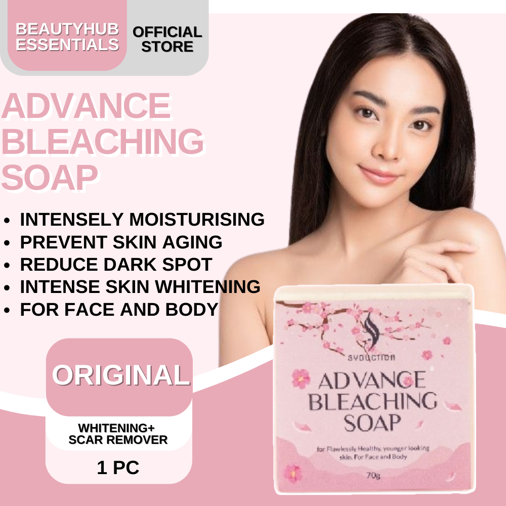 Syduction Advance Bleaching Soap with Instant Whitening Effect for Face ...